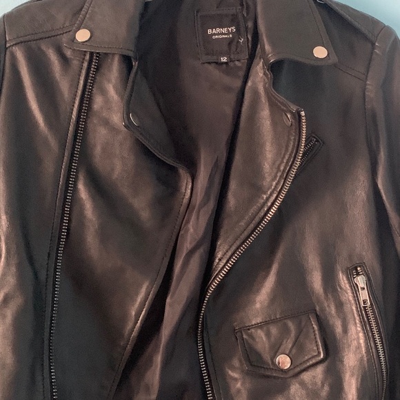 Barneys New York | Jackets & Coats | Barneys Originals Zip Detailed ...